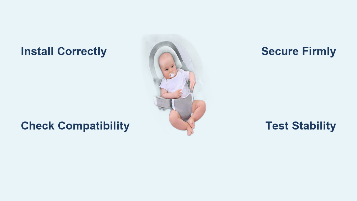 How to Install Infant Head Support in Car Seat - 2026