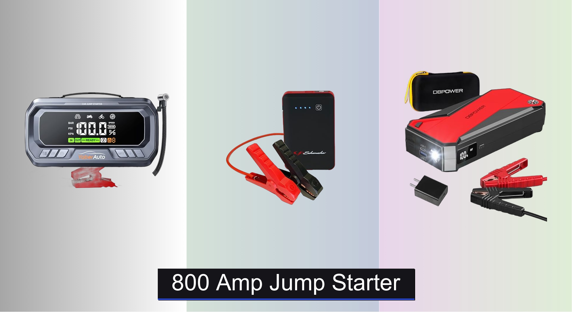 7 Best 800 Amp Jump Starters of 2026