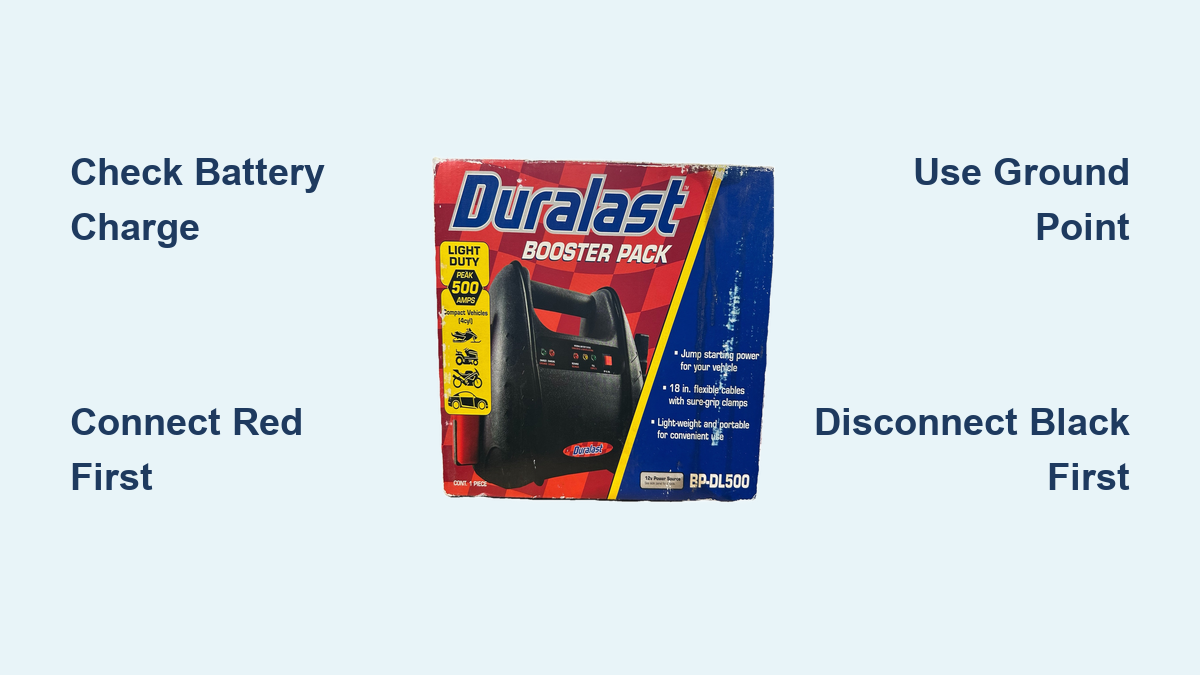 How to Use Duralast Jump Starter: Quick Guide