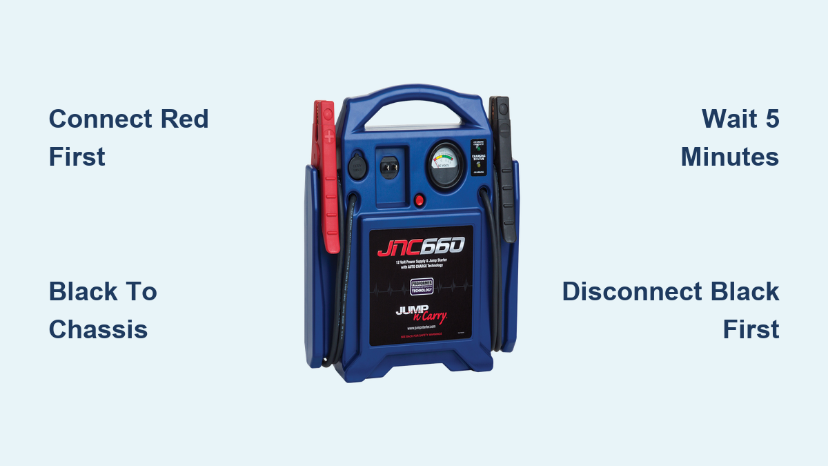 How to Use JNC660 Jump Starter: Quick Guide