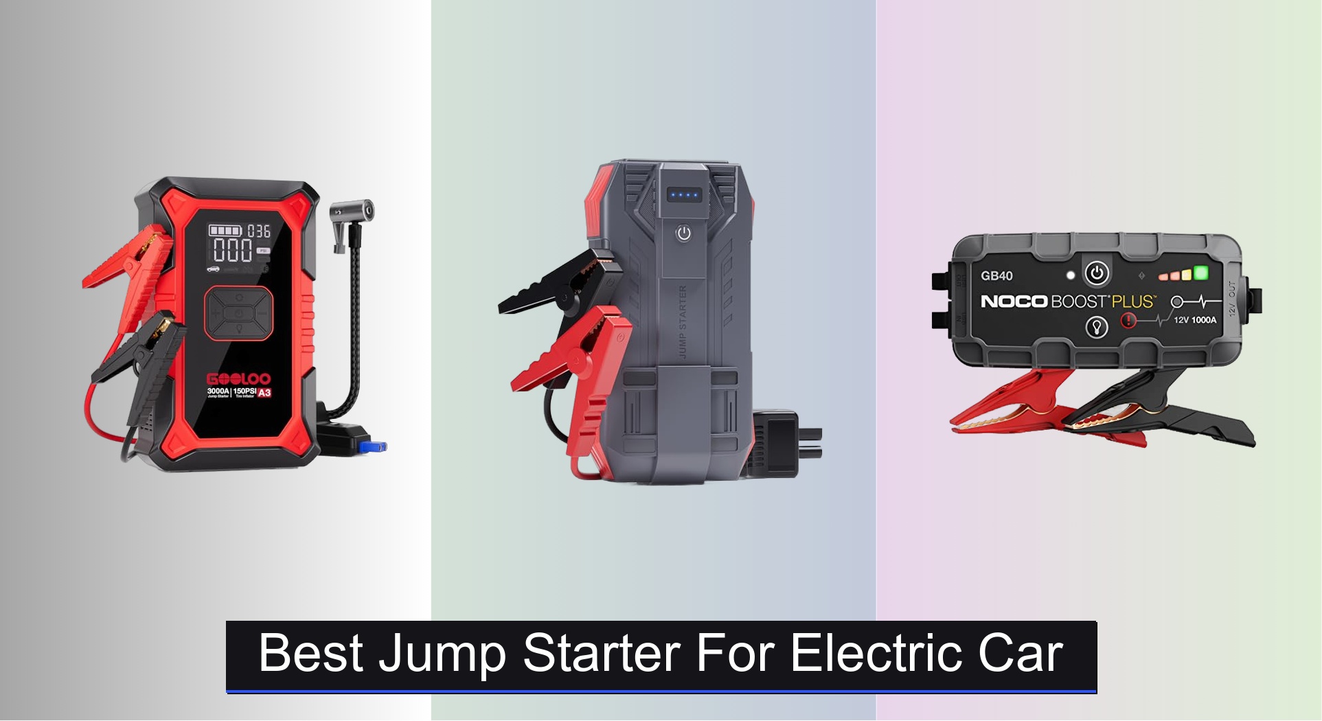 7 Best Jump Starters for Electric Cars 2025
