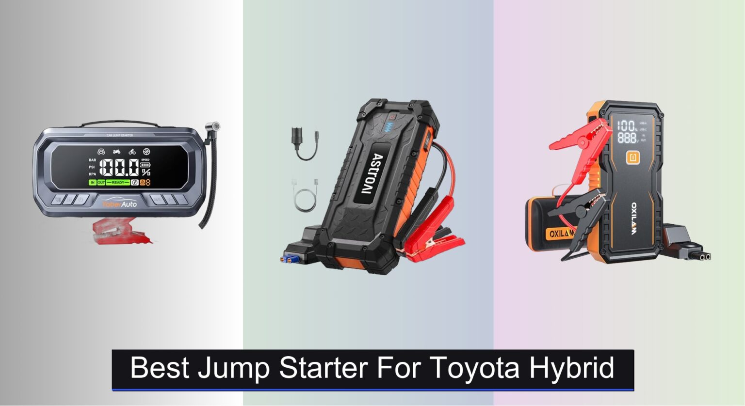 8 Best Jump Starters for Toyota Hybrid (2025)