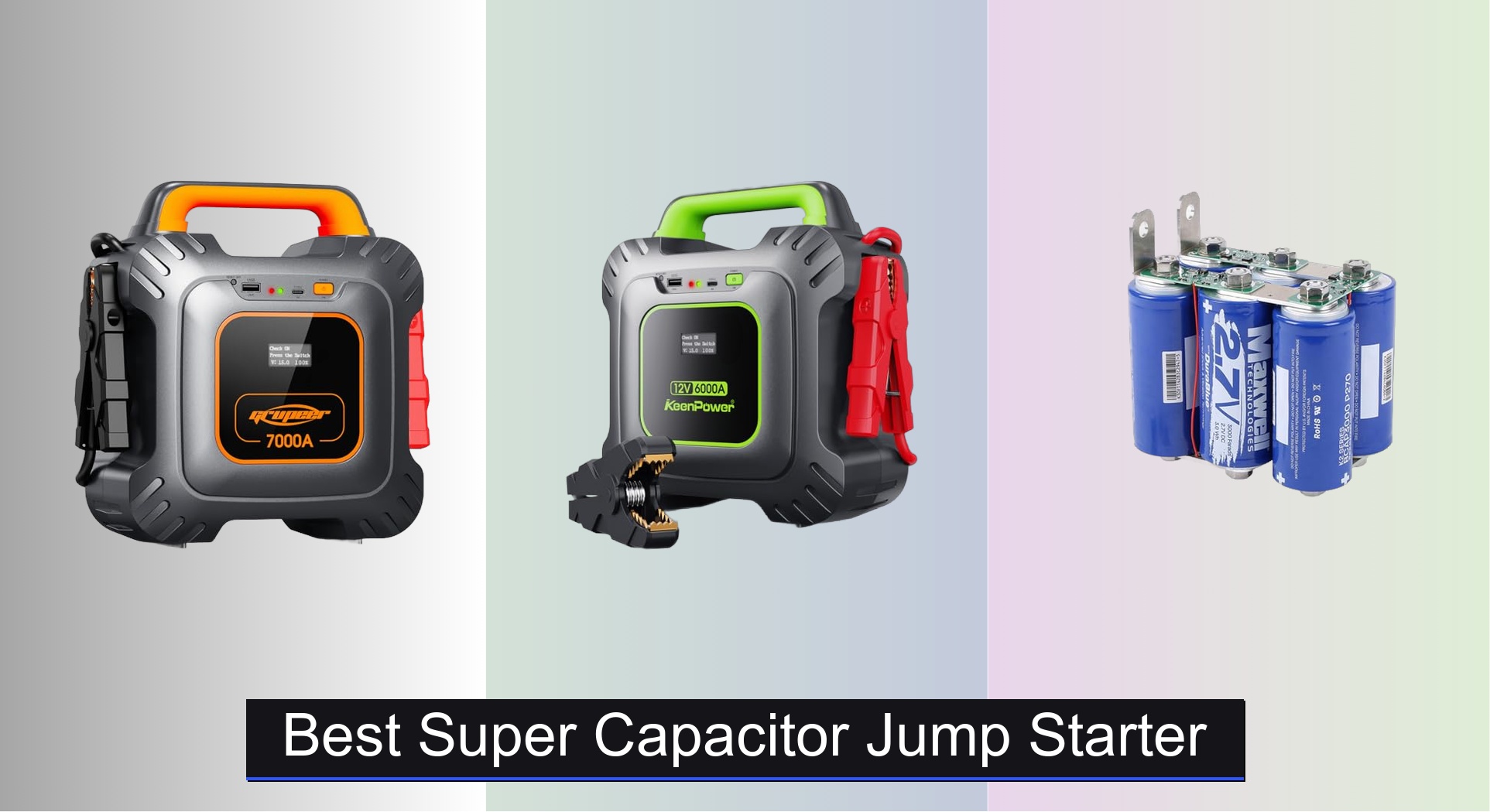 7 Best Super Capacitor Jump Starters of 2026